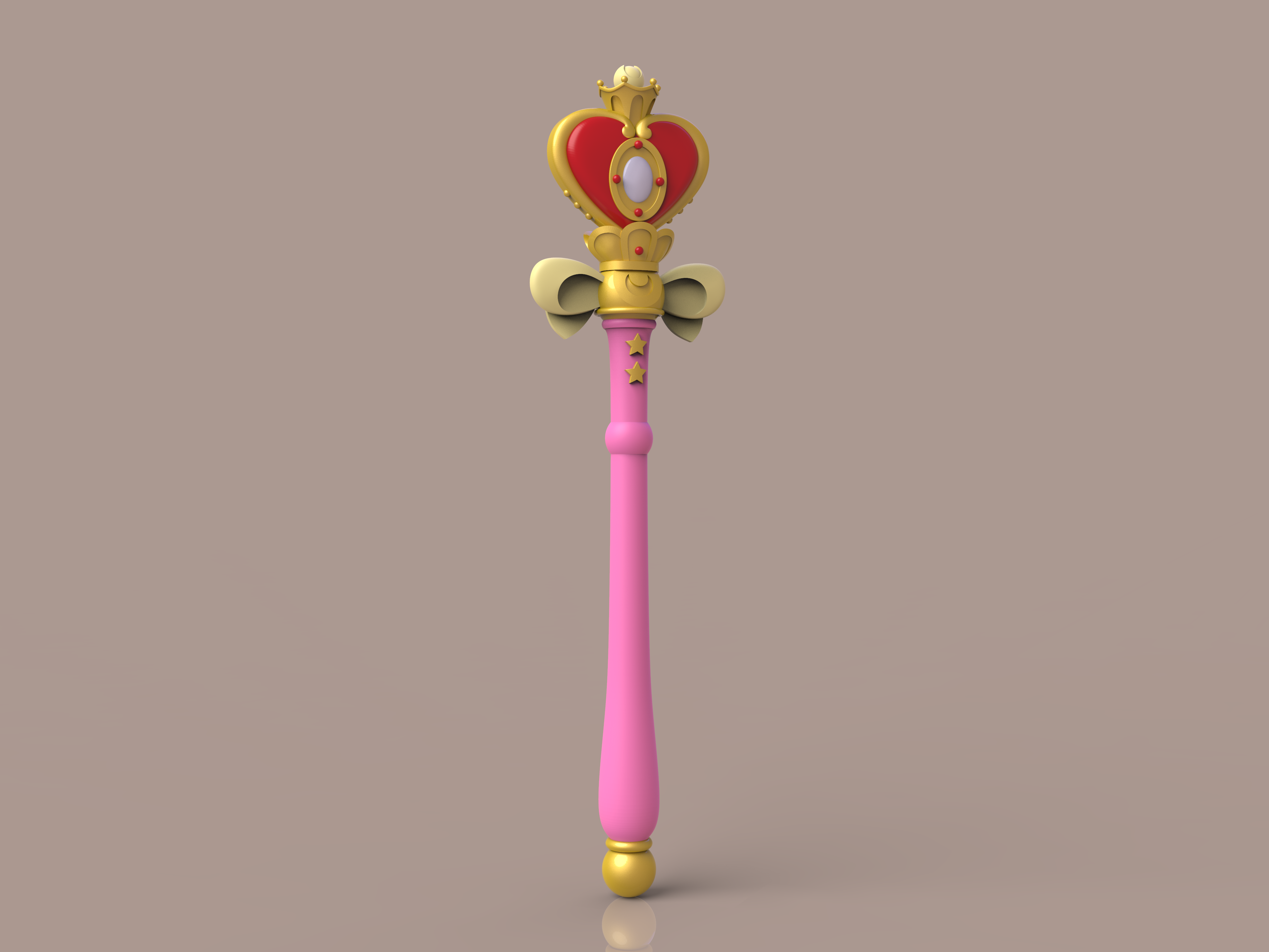 Sailor Moon - Spiral Heart Moon Rod - Original Series version [3D Prin ...
