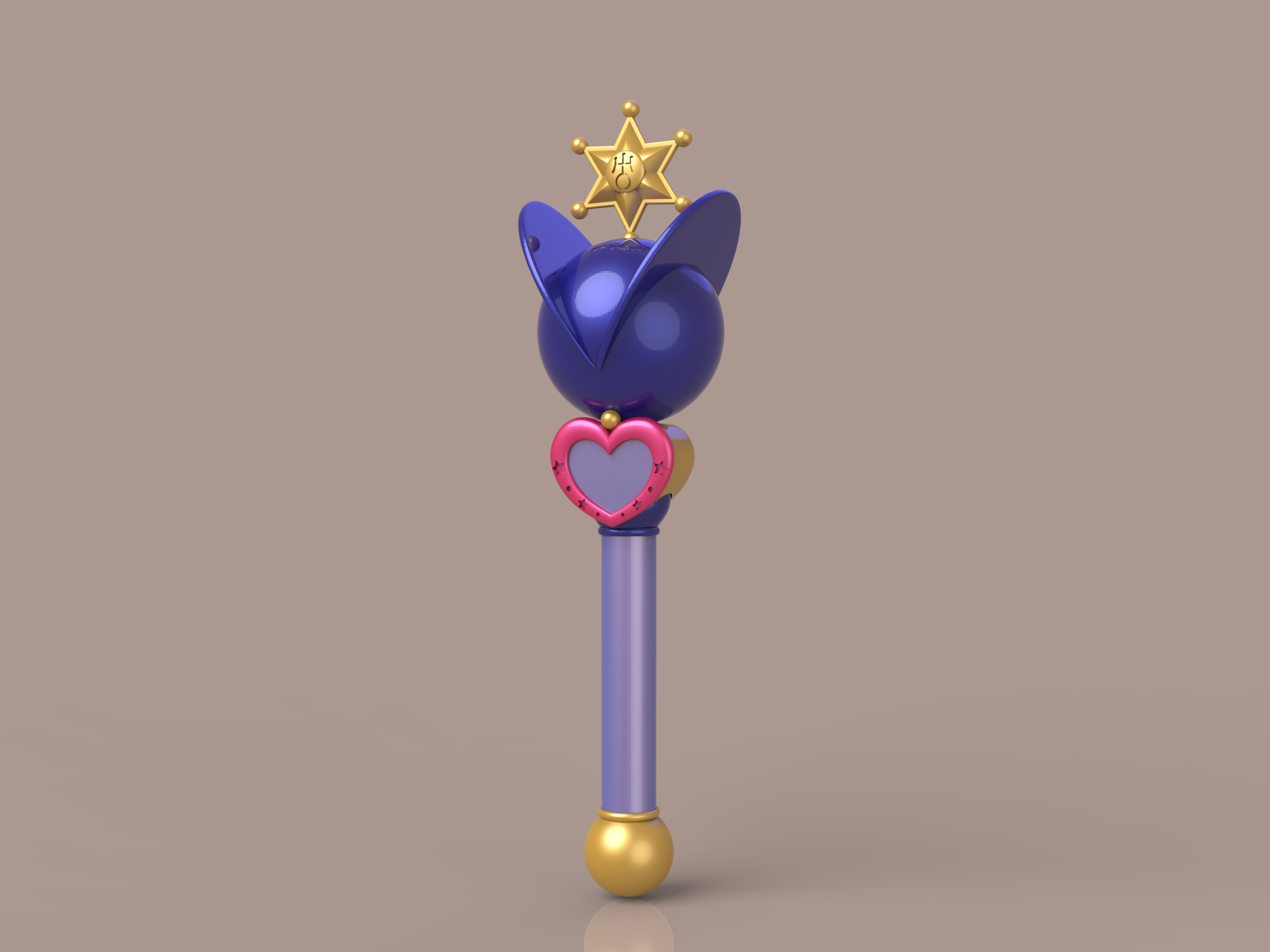 Sailor Moon - Sailor Uranus Lip Rod - Original Series version [3D Prin ...